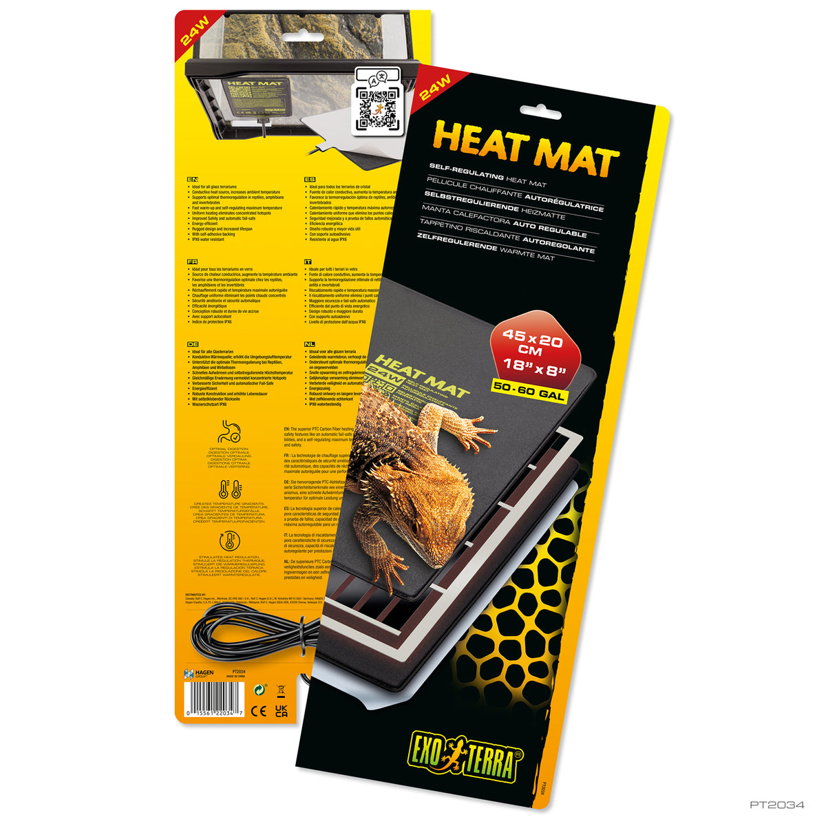Exo Terra Self Regulating Heat Mat 24W – Reptilian Arts