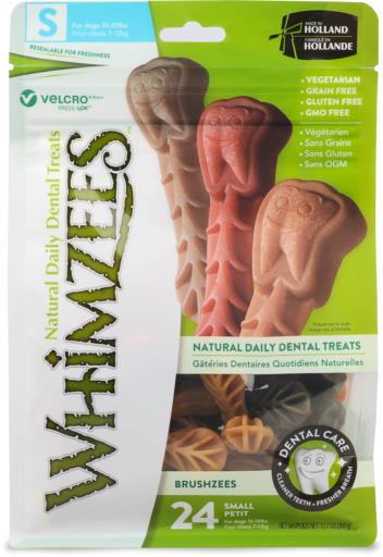 Whimzees Brushzees Small Value Bag 24ct – Reptilian Arts