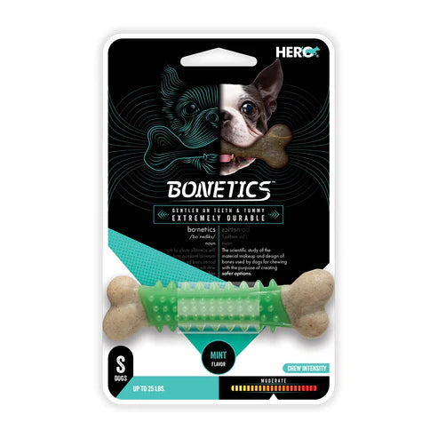 Hero Bonetics™ Dental Bone Dog Chew Toy – Reptilian Arts