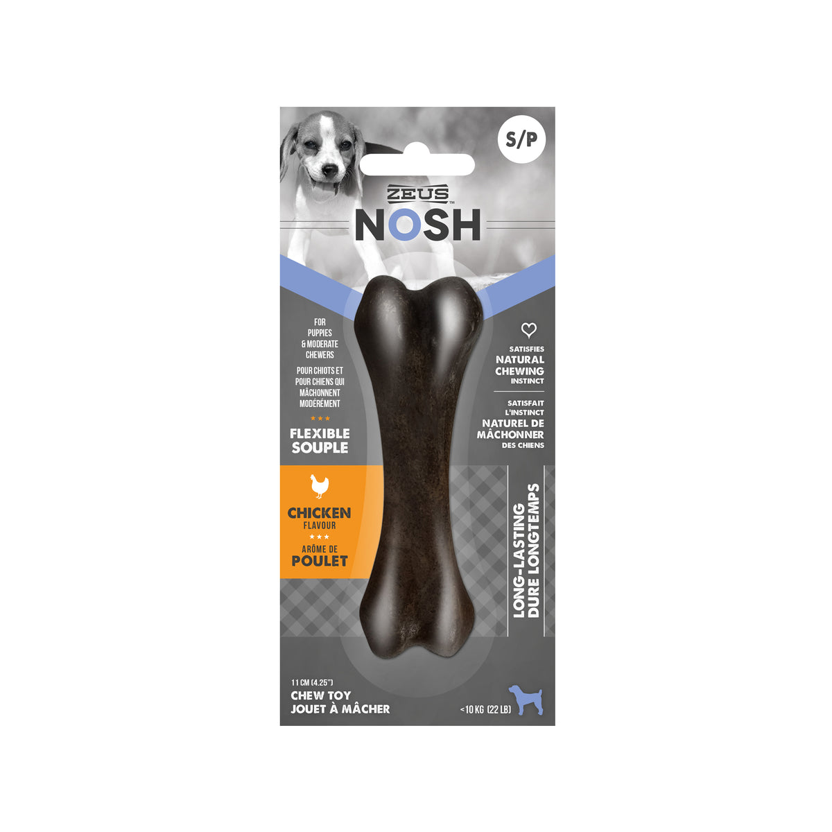 ZEUS NOSH FLEXIBLE CHEW BONE – Reptilian Arts